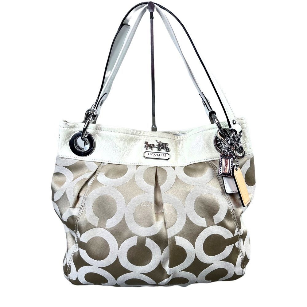 Coach 14579 Madison Op Art Signature Bag - Gem